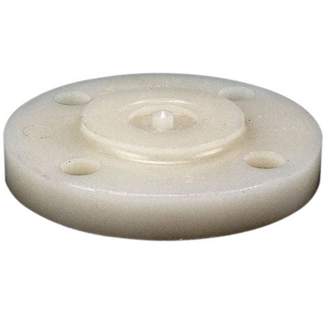6619 H Blind Flange Kynar® Natural Pvdf Schedule 80 One Piece