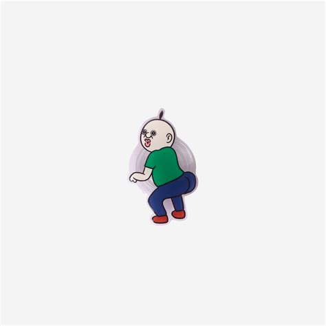빵빵이 엉덩이 아크릴 스마트톡 Toys And Goods Kream