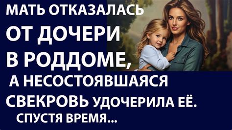 Истории из жизни Мать отказалась от дочери Аудио рассказы Жизненные истории Youtube