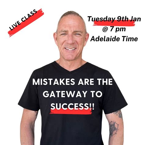 Mark Sandercock On Linkedin Mistakes Are The Gateway To Success Join