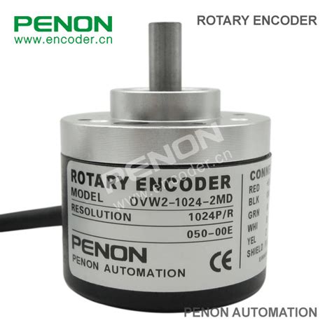 Shaft Rotary Incremental Encoder Ovw2 1024 2md 1024pr Series Rotary Encoder And Rotary Encoder
