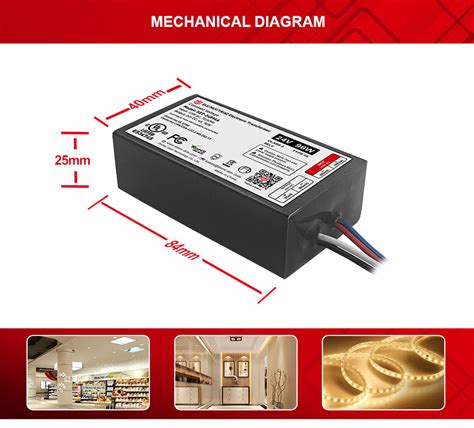 China Waterproof Ip67 24v 96w Triac Dimmable Constant Voltage Led Driver Transformer Manufacturer