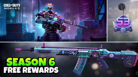 Season 6 Free Rewards Codm Rank Series S3 Free Character And Gun Cod