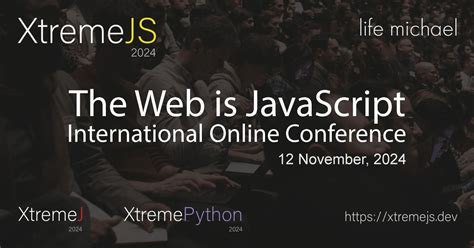 Javascript Online Conference Xtremejs Haim Michael