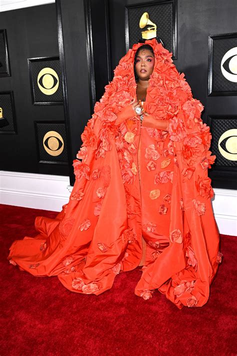 Lizzos Cape At The 2023 Grammy Awards Deserves Its Own Award Vogue