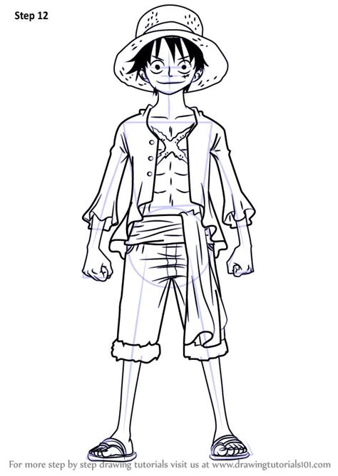 Luffy After Years Drawing