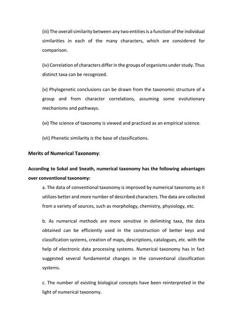 Numerical Taxonomy Pdf