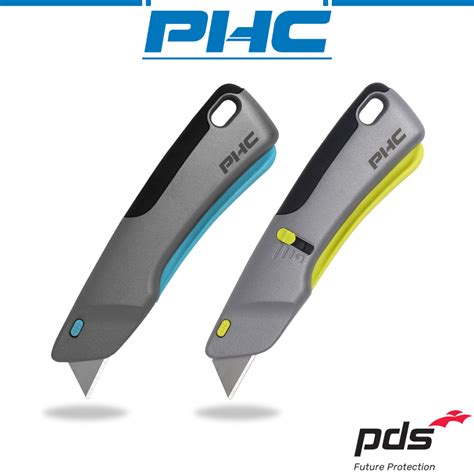 Phc Victa Auto Retract Safety Cutter Heavy Duty Metal Handle Shopee