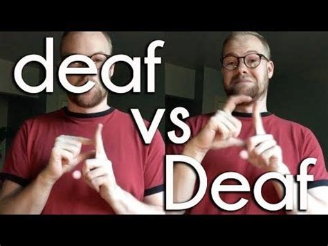 Closed Capital For The Deaf Youtube In 2024 Deaf Awareness Deaf