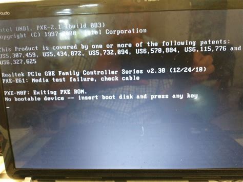 Solved Unable To Install Windows On Laptop Screen Says Media Test