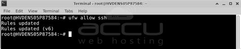 How To Configure Your Ubuntu Firewall With Ufw And Set Firewall Rules Accuwebhosting