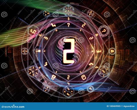 Propagation Of Symbolic Meaning Stock Illustration Illustration Of