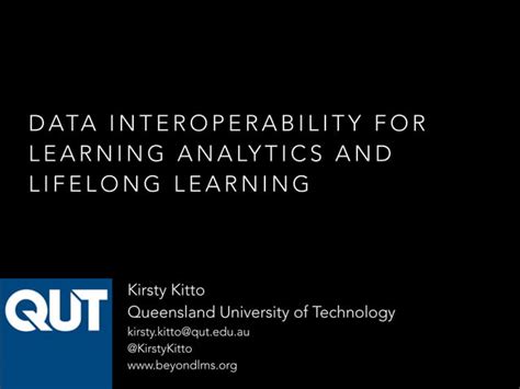 Data Interoperability For Learning Analytics And Lifelong Learning Pdf Databases Computer