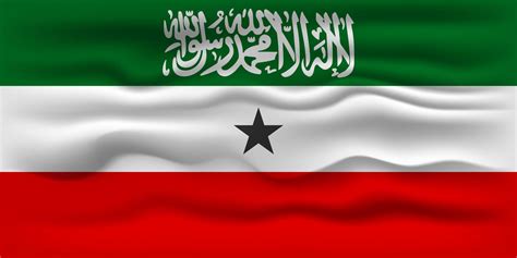 Waving Flag Of The Country Somaliland Vector Illustration 17743947