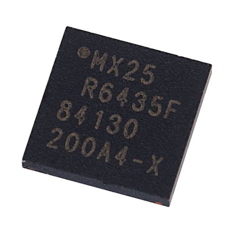 Macronix MX25R6435FZAIH0 Serial NOR Flash Memory 64Mbit 1 65V 3 6V 8 USON Rapid Electronics