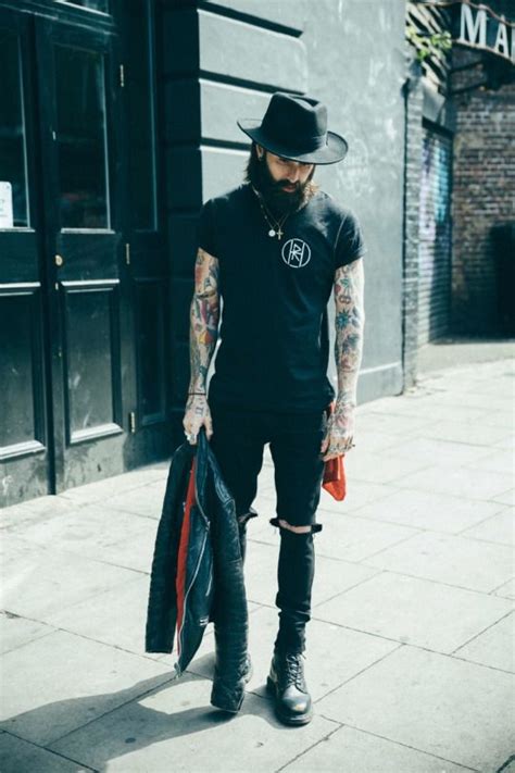 Creative Influential Brave Rocker Style Men Mens Outfits Mens