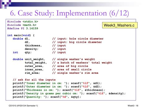 Ppt Cs1010 Programming Methodology Compnussg~cs1010 Powerpoint