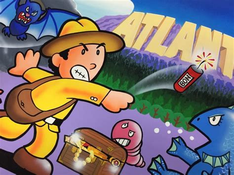 （写真）サンソフト、30年に及ぶ秘蔵資料を初公開！ 『アトランチスの謎』原画など展示 ゲーム ニュース ｜クランクイン！