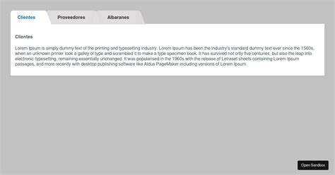 Tabview Styles Codesandbox