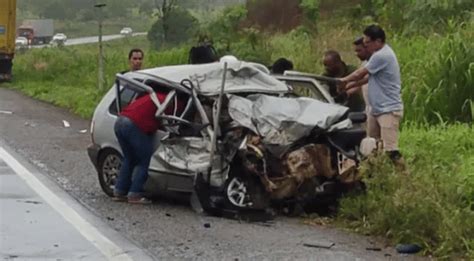 BA Três pessoas morrem em grave colisão na BR 101 BAHIA NO AR