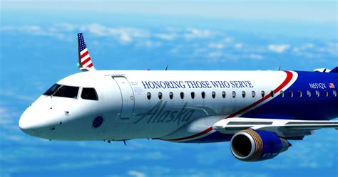 Alaska Airlines Horizon Honoring Those Who Serve For Microsoft