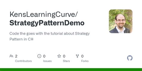 Github Kenslearningcurve Strategypatterndemo Code The Goes With The