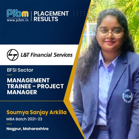 Pune Institute Of Business Management On Linkedin Pibm Placement Result Batch 2021 23