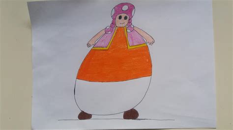 Bloated Paper Toadette By 95darts On Deviantart
