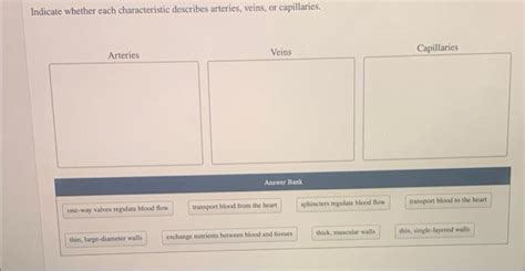 Solved Indicate Whether Each Characteristic Describes Ar