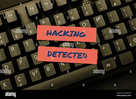 Writing Displaying Text Hacking Detected Concept Meaning Activities