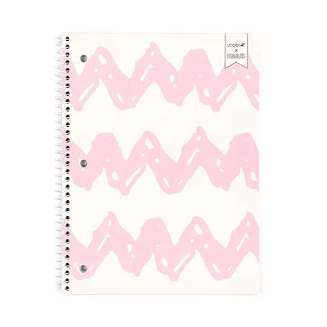 Yoobi Pink Snoopy Too Cool 1 Subject Spiral Notebook