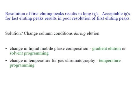 Chapter 26 Introduction To Chromatographic Separations Chapter 26ppt
