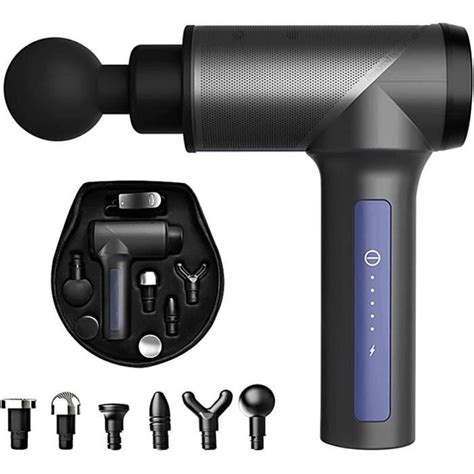 Pistolet de Muscle Complet du Corps Masseur Fascia Gun Masseur à Main et Masseur électrique