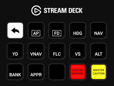 Stream Deck 15 Button Aao Profile For Cessna Citation Cj4 Per Microsoft Flight Simulator Msfs
