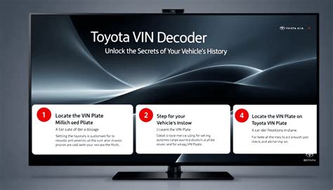 Guide To The Toyota Vin Decoder Decode Your Vehicles Specs