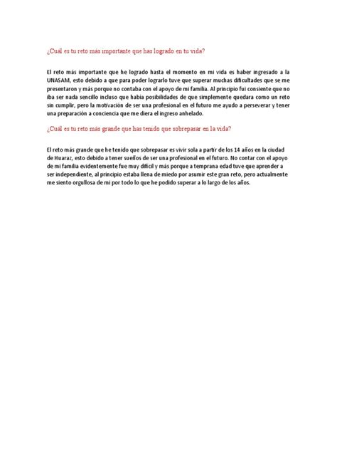 Retos De La Vida Pdf