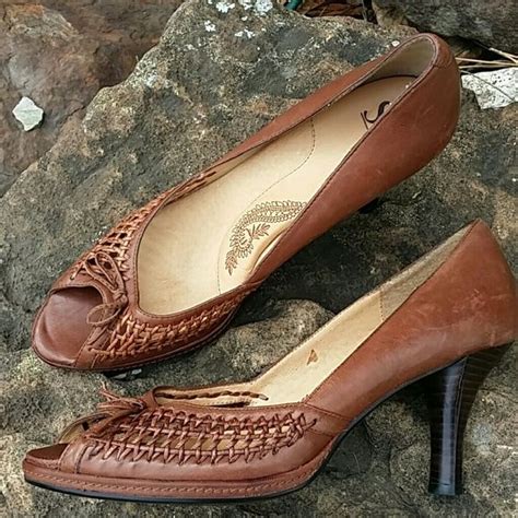Sofft Leather Upper Heels Heels Sofft Shoes Heels Genuine Leather Shoes