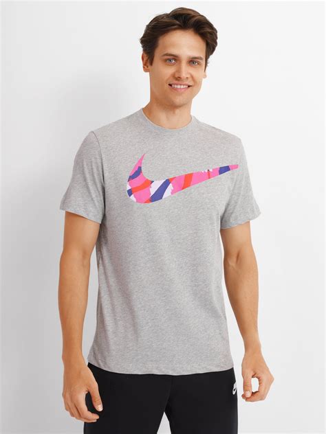 Футболка NIKE Dri-FIT Sport Clash DM5662-063 для мужчин Серый - купить ...