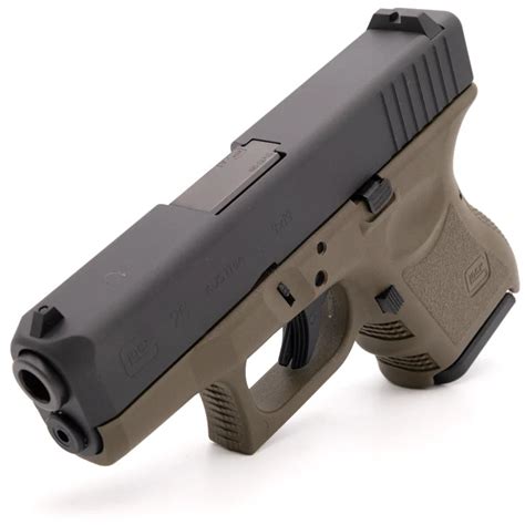 Glock 26 Gen3 Handgun 35” Barrel 9mm 10 Rounds Od Green