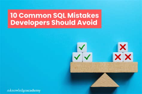 10 Common Sql Mistakes Developers Should Avoid Best Shopify Seo Agency