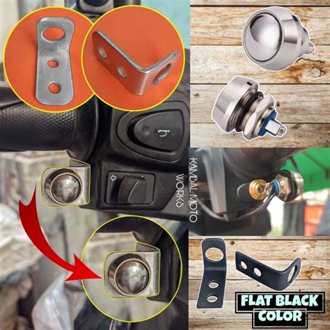 Passing Light Switch Bracket Pure Alloy Universal 12 13mm Switch Bracket Only Shopee Philippines