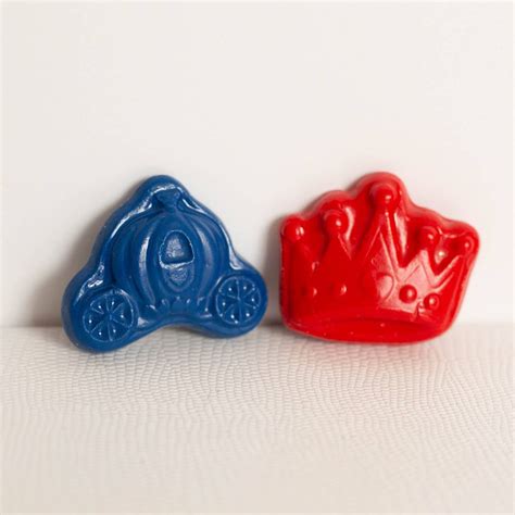 Princess Crayons Princess Party Princess Birthday Party Etsy