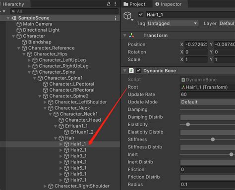 Unity【dynamic Bone】 关于人物模型头发、衣物等细节的处理 腾讯云开发者社区 腾讯云