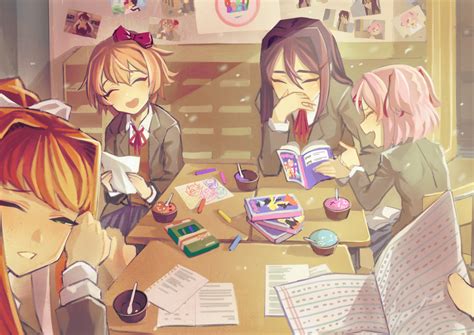 Doki Doki Literature Club 4k Wallpapers And Backgrounds Free 4k