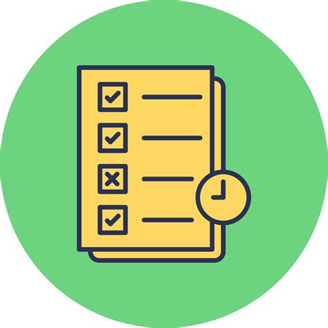 Planner Vector Icon 19964700 Vector Art At Vecteezy