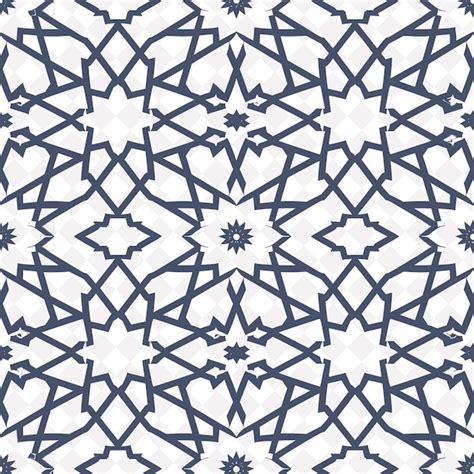 A Seamless Pattern Of Blue And White Flowers Premium Ai Generated Psd