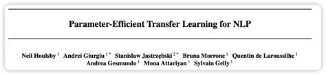 论文阅读 精读 Parameter Efficient Transfer Learning For Nlp 随缘随笔 Insights Flow