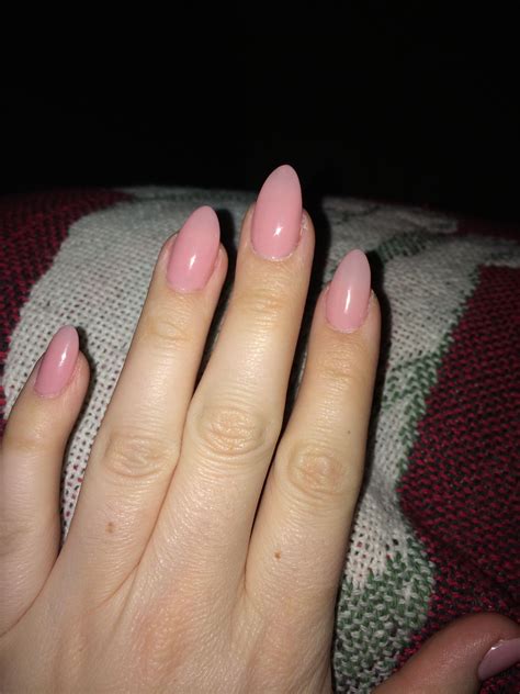Nude Pink Almonds Make Me Up Mani Pedi Nails On Fleek Nails