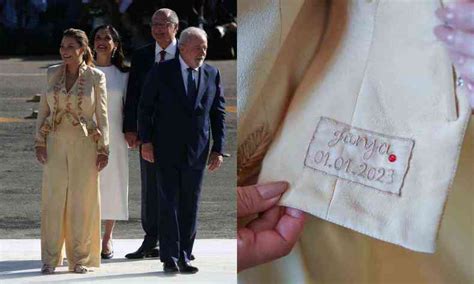 Look de Janja na posse de Lula é destaque na internet Nacional Estado de Minas