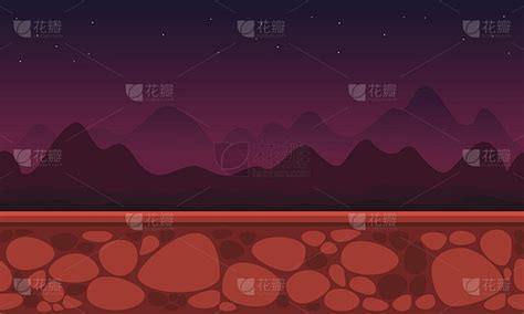 收集游戏背景悬崖景观素材 花瓣网